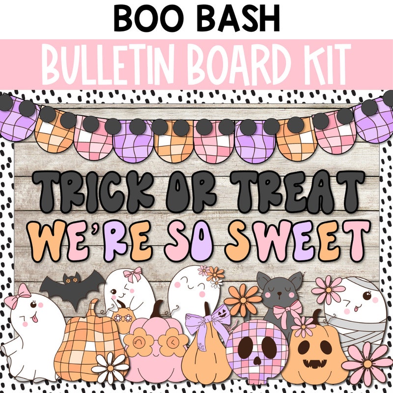 Halloween Bulletin Board - Etsy