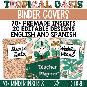 Spanish Class Binder Cover - Etsy