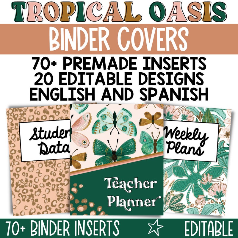 Spanish Binder Covers - Etsy