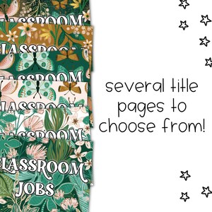 Editable Classroom Job Display, Tropical Classroom Decor, Classroom ...
