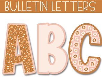 Spring Frog Bulletin Board Letters, Letter Clipart, Printable Bulletin ...