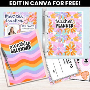 Retro Groovy Y2K Classroom Decor MEGA Bundle, Rainbow Bright Classroom ...