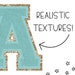 Back to School Varsity Bulletin Board Letters, Letter Clipart ...