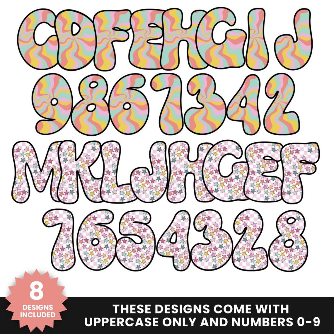 Groovy Retro Bulletin Board Letters, Disco Cowgirl Bulletin Board ...
