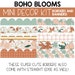 Boho Blooms Mini Decor Kit, Calming Classroom Decor, Floral Bulletin ...