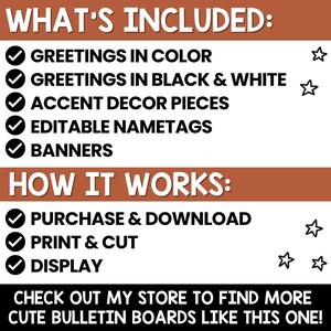 Christmas Bulletin Board Decor, Western Christmas Bulletin Board ...