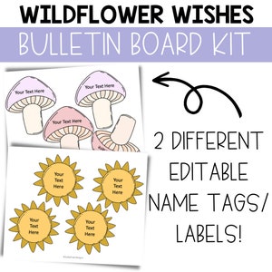 Groovy Retro Spring Bulletin Board Kit, Spring Bulletin Board Kit ...