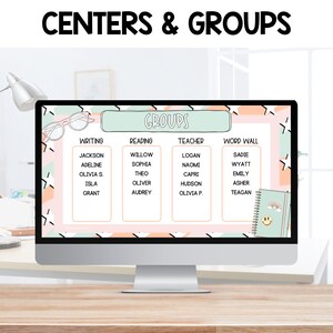 Retro Slide Templates for Classroom, Groovy Slides Templates, Classroom ...