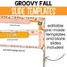 Groovy Fall Slide Templates, Retro Fall Google Slides, Autumn Classroom ...