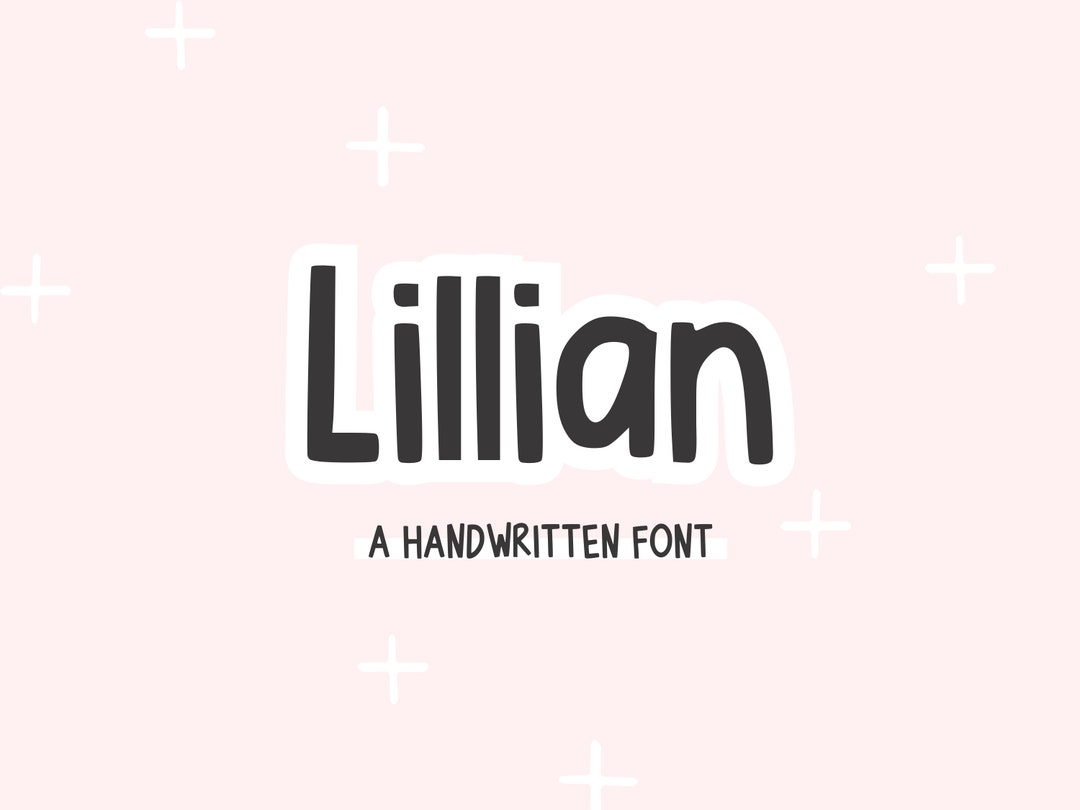 Lillian Font, Handwritten Font, Fonts for Cricut, Teacher Fonts ...