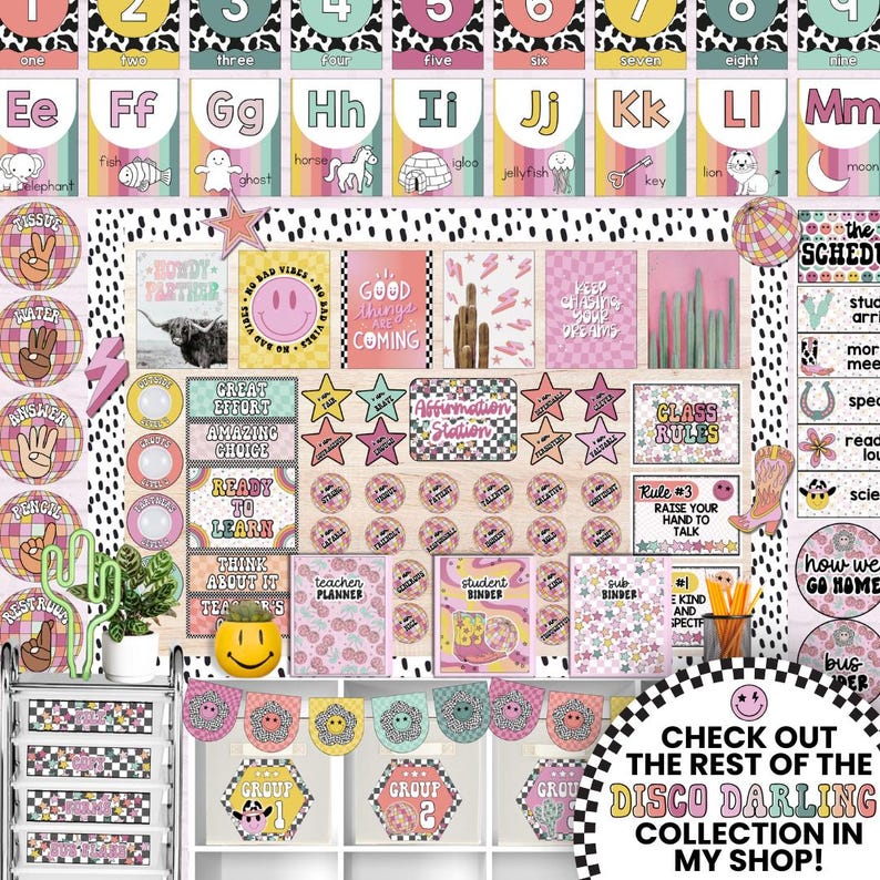 Retro Number Posters, Number Posters With Ten Frames, Ten Frame Number ...