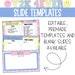 Retro Slide Templates for Classroom, Groovy Slides Templates, Classroom ...