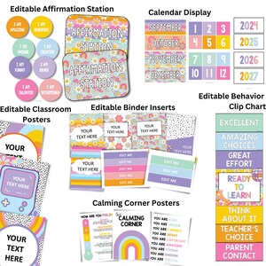 Retro Groovy Classroom Decor, Retro Classroom Management Tools, Groovy ...