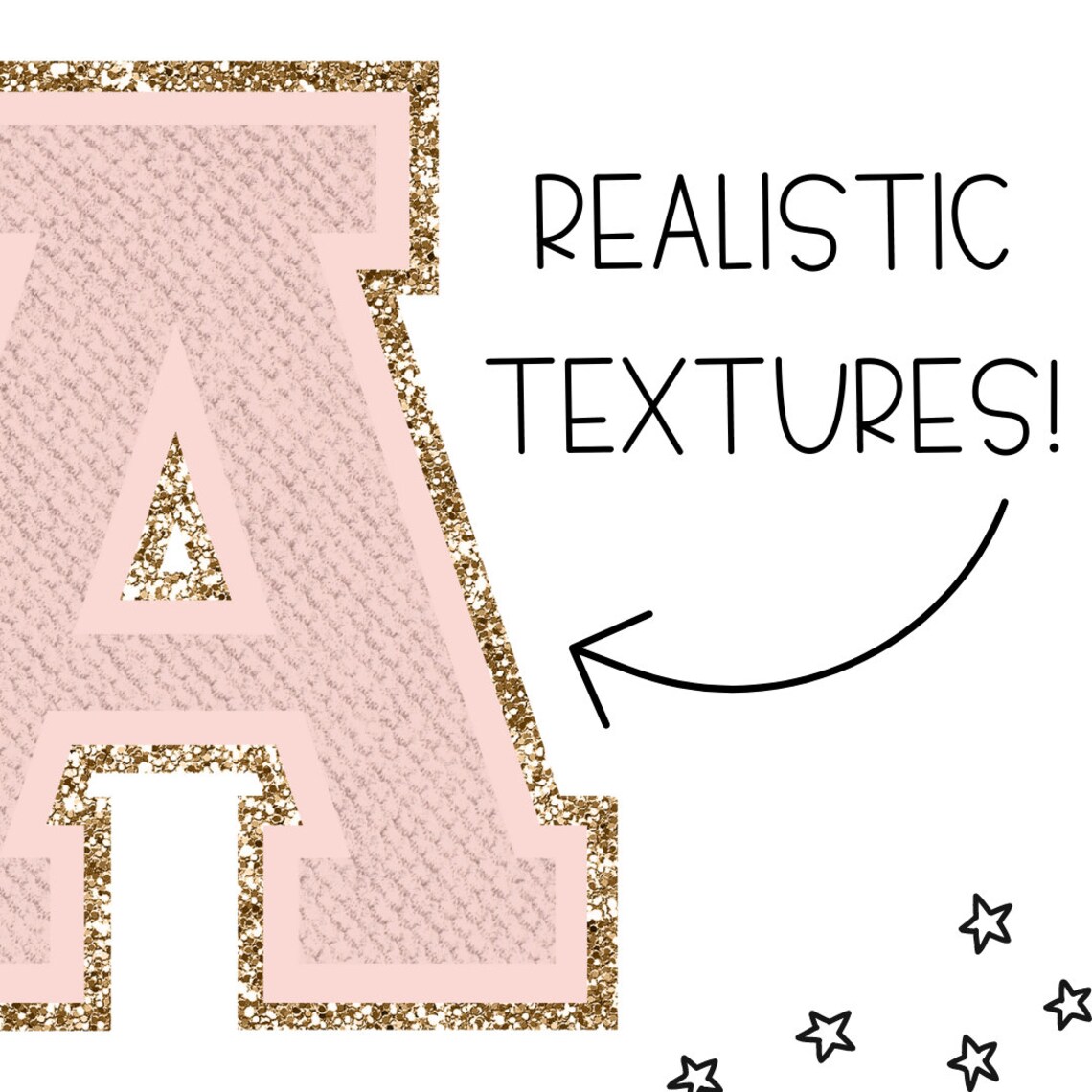 Groovy Retro Varsity Bulletin Board Letters Letter Clipart - Etsy