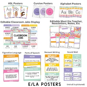 Retro Groovy Classroom Decor, Retro Classroom Management Tools, Groovy ...