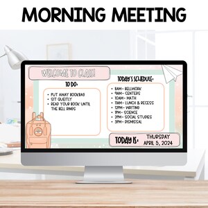 Retro Slide Templates for Classroom, Groovy Slides Templates, Classroom ...