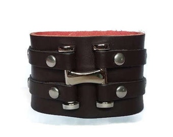 Leather Cuff Buckle | Etsy