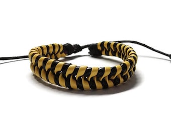 Yellow bracelet | Etsy