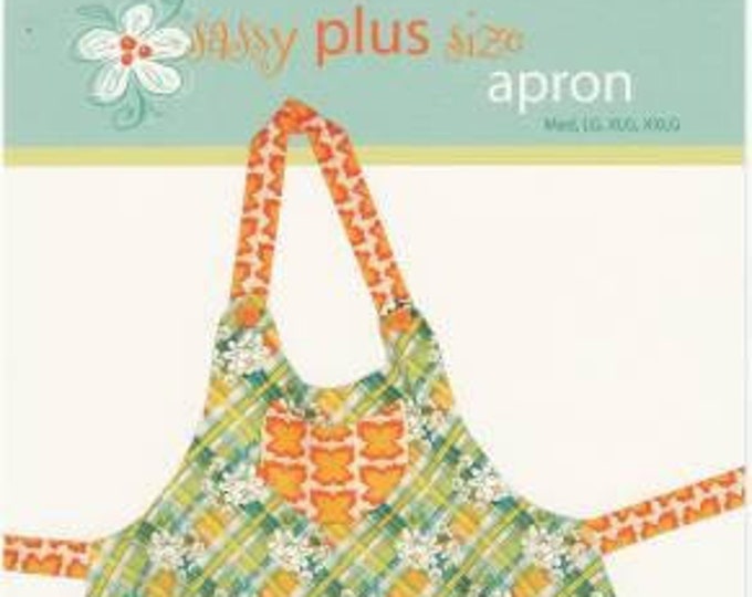 Sassy Plus Size Apron Pattern 162PLUS From Cabbage Rose - Etsy