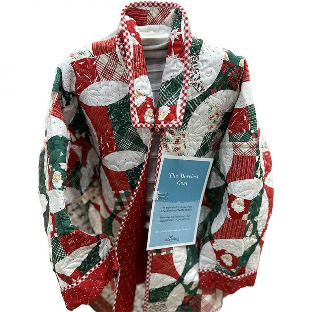 Paula Mckinlay Quilted Jacket Pattern P204-JACKET From Riley Blake ...