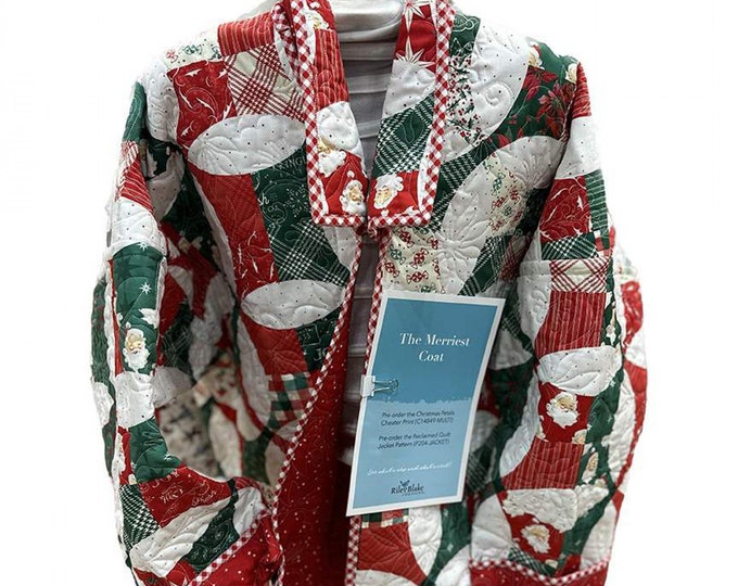 Paula Mckinlay Quilted Jacket Pattern P204-JACKET From Riley Blake ...
