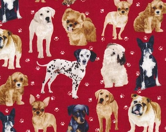 Family Fabrics Dogs - Etsy
