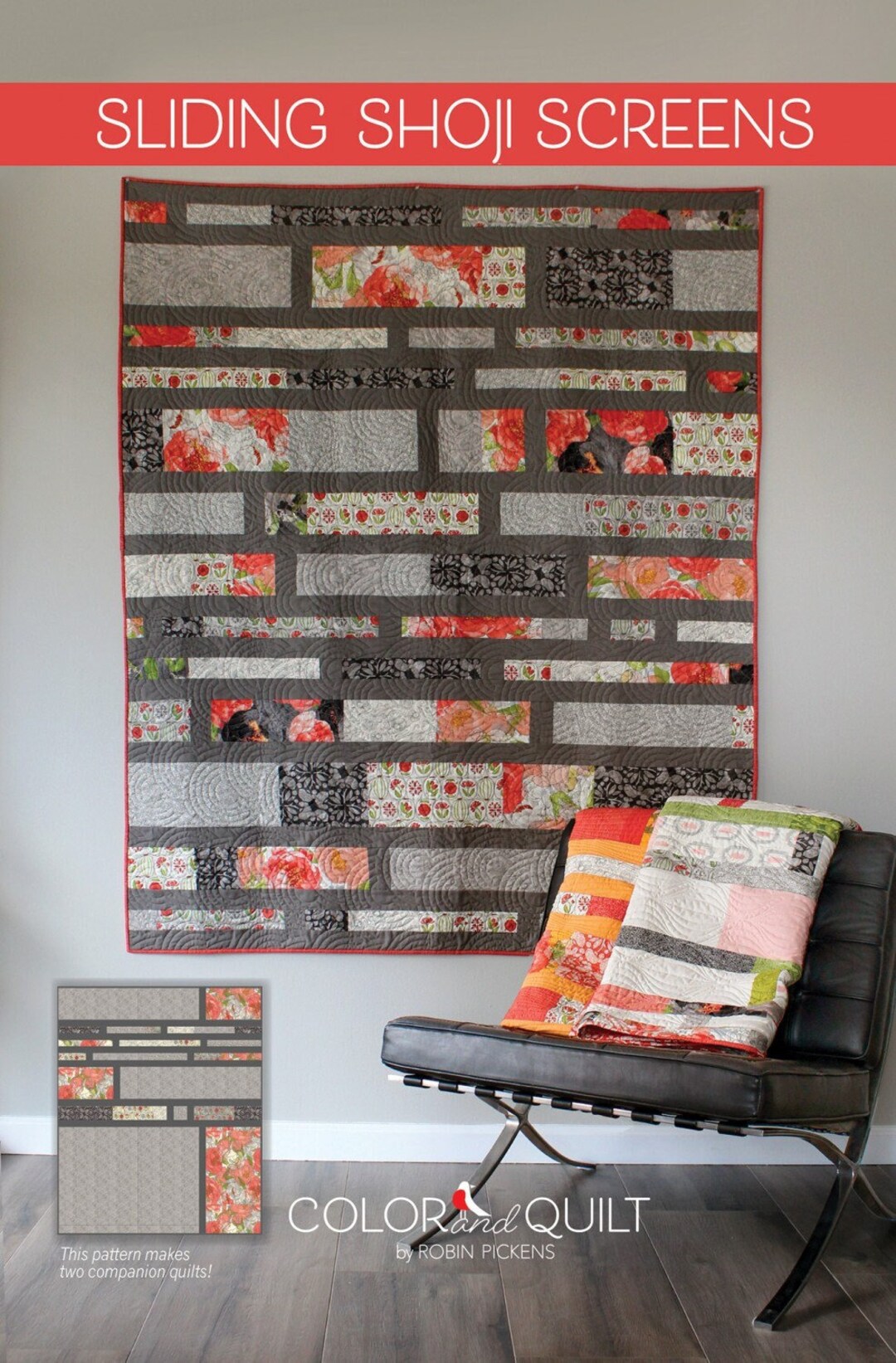 Sliding Shoji Screens Quilt Pattern RPQPSSS103 From Robin Pickens Inc ...