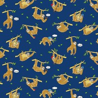 Sloth Fabric - Etsy