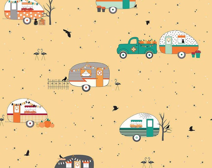 Haunted Adventure RV Camper Main Beehive C13110-BEEHIVE by Riley Blake ...