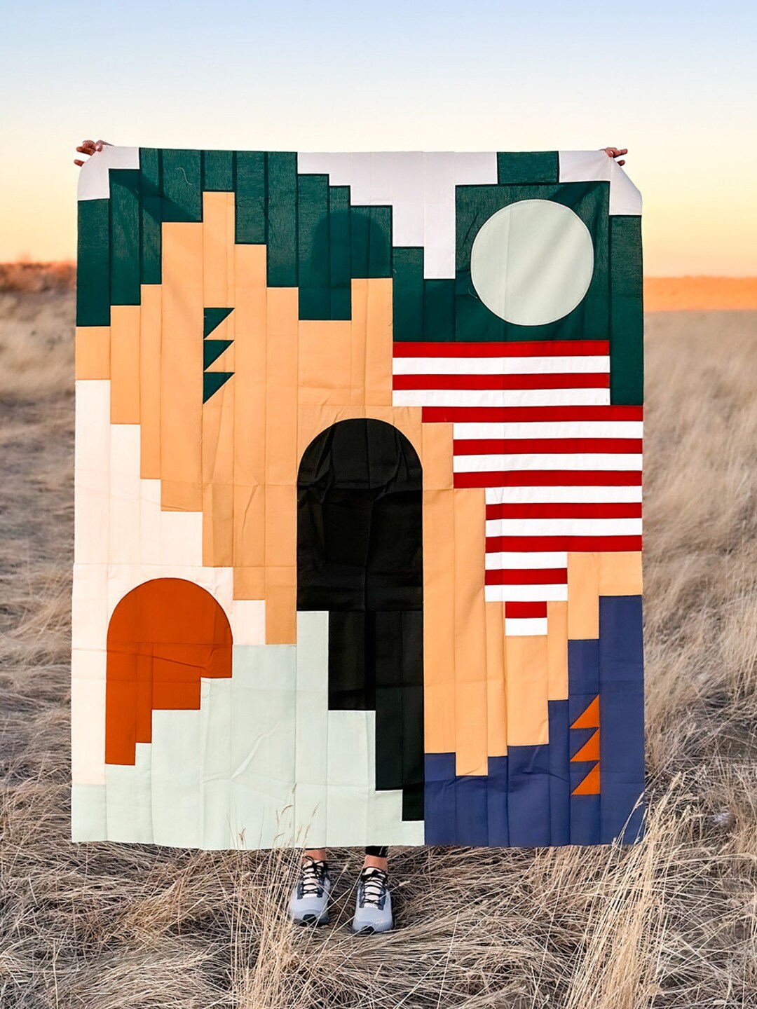 Santa Fe Quilt Pattern WSDQ-1626 From Wellspring Designs by Cometti ...