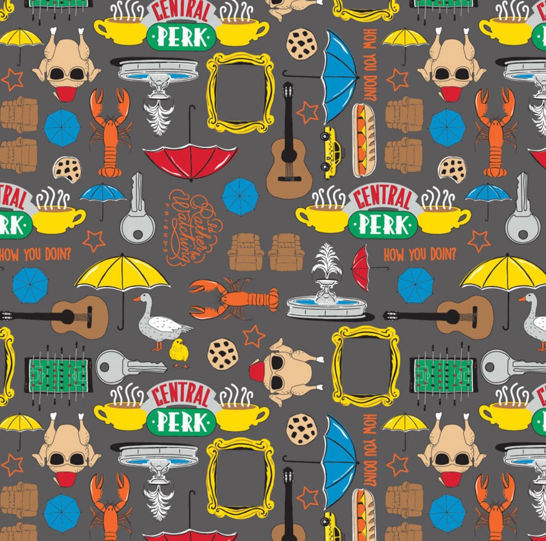 Friends TV Show Friends Forever Camelot Fabrics - Etsy