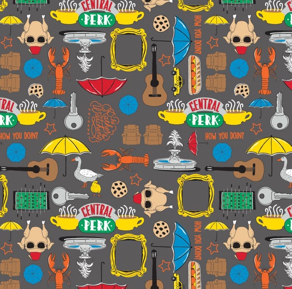 Friends TV Show Friends Forever Camelot Fabrics | Etsy