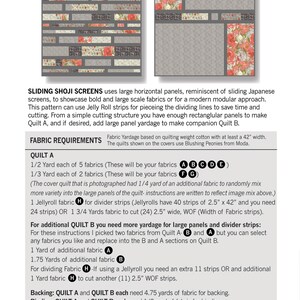 Sliding Shoji Screens Quilt Pattern RPQPSSS103 From Robin Pickens Inc ...