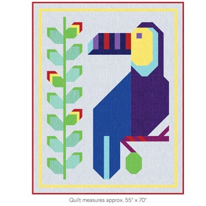 Toucan Dan Quilt Pattern GQHTD From Gourmet Quilter by Mayfield, Susan ...