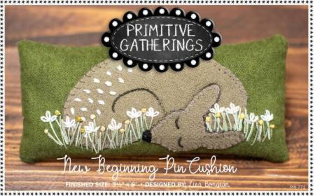 New Beginning Fawn Pincushion # PRI-771 Patten From Primitive ...