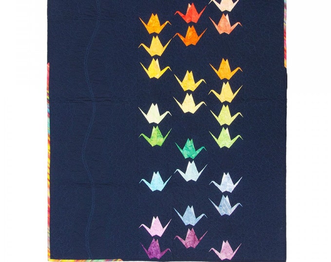 Paper Cranes Quilt Pattern FPQ003 From Flying Parrot Quilts - Etsy