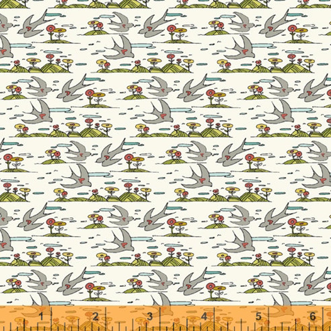 Bubbie's Buttons and Blooms Little Birds Angel Food Cake by Windham - Etsy