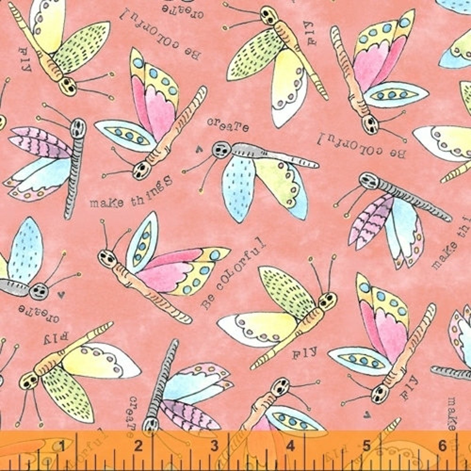 Potpourri Nectar Flying Critters by Laura Heine for Windham - Etsy