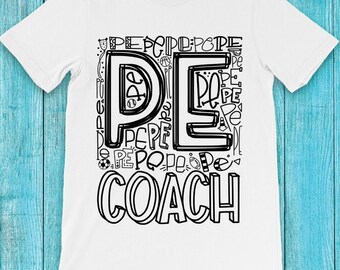 PE Coach Shirt, PE Coach Gift, Best PE Coach - Etsy