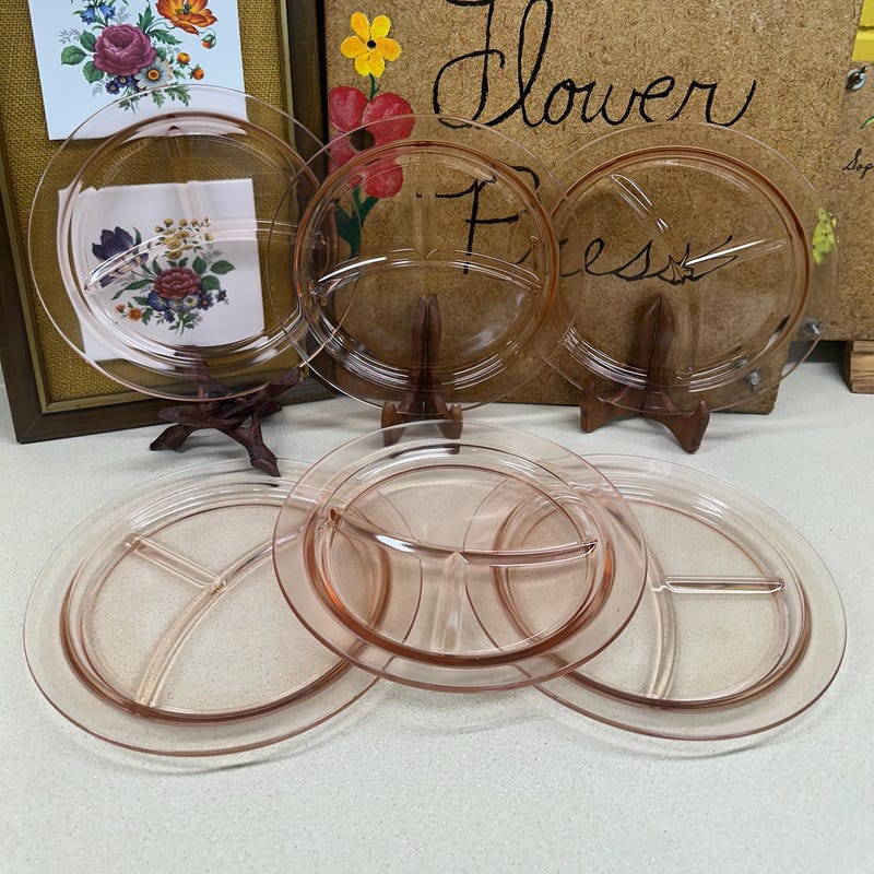 Vintage Glassware Dishes - Etsy