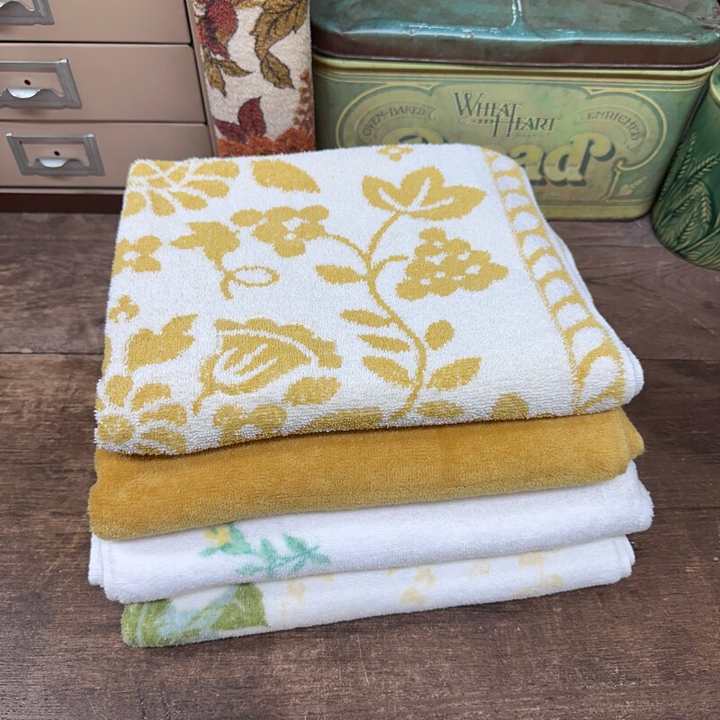 Vintage Bath Towels - Etsy