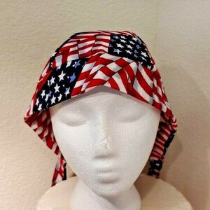American Flag Welding Welders Hat Surgeon Caps Doo Rag Skullcap Do Rag Bandana - Etsy