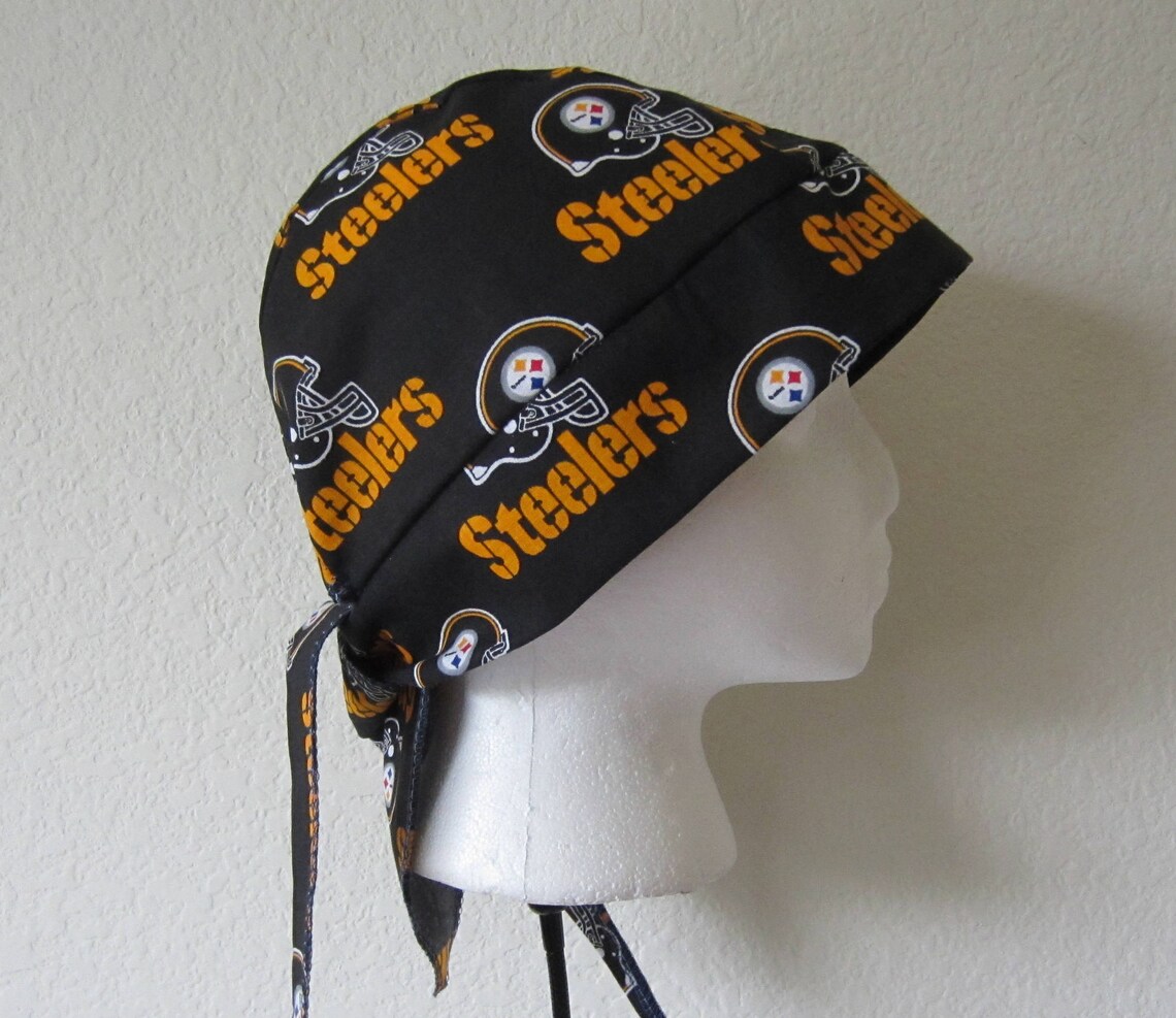 Pittsburgh Steelers Welding Welders Hat Surgeon Doo Rag Skullcap Do Rag ...