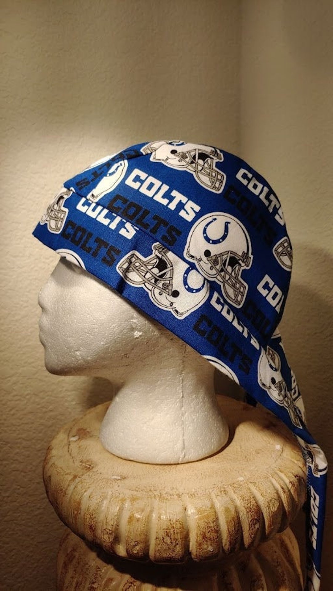 Indianapolis Colts Welding Welders Hat Caps Surgeon Doo Rag Skullcap Do Rag Bandana - Etsy