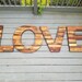 Love Wood Letters Love Rustic Wood Love Wooden Words | Etsy