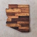 Arizona Rustic Wood State Cut Out Wood Art Sign Arizona Wood - Etsy