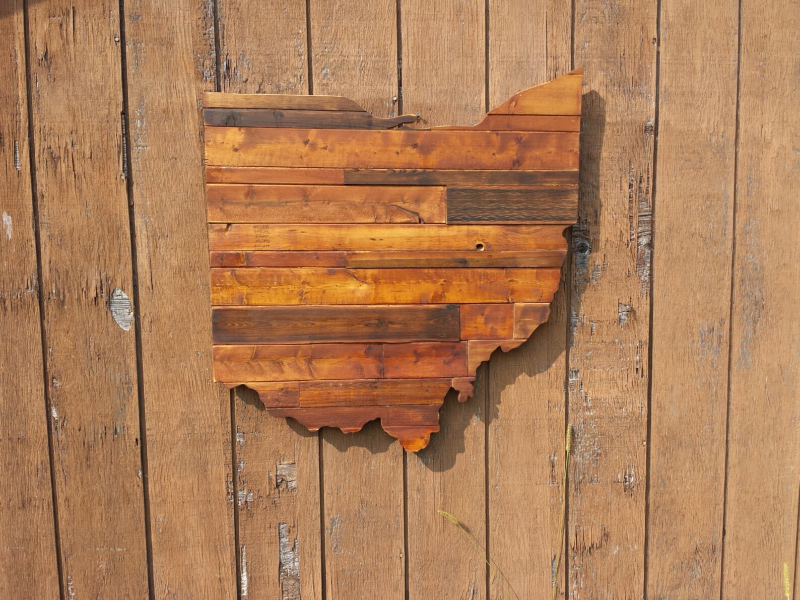 Ohio Rustic Wood State Cut Out Wood Art Sign Ohio Wood Sign - Etsy