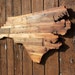 Rustic Wood State Cut Out, Large State Cutout, Wood State Outline ...