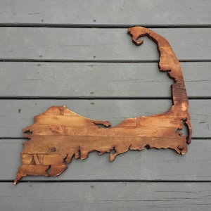 Rustic Wood State Cut Out, Large State Cutout, Wood State Outline ...
