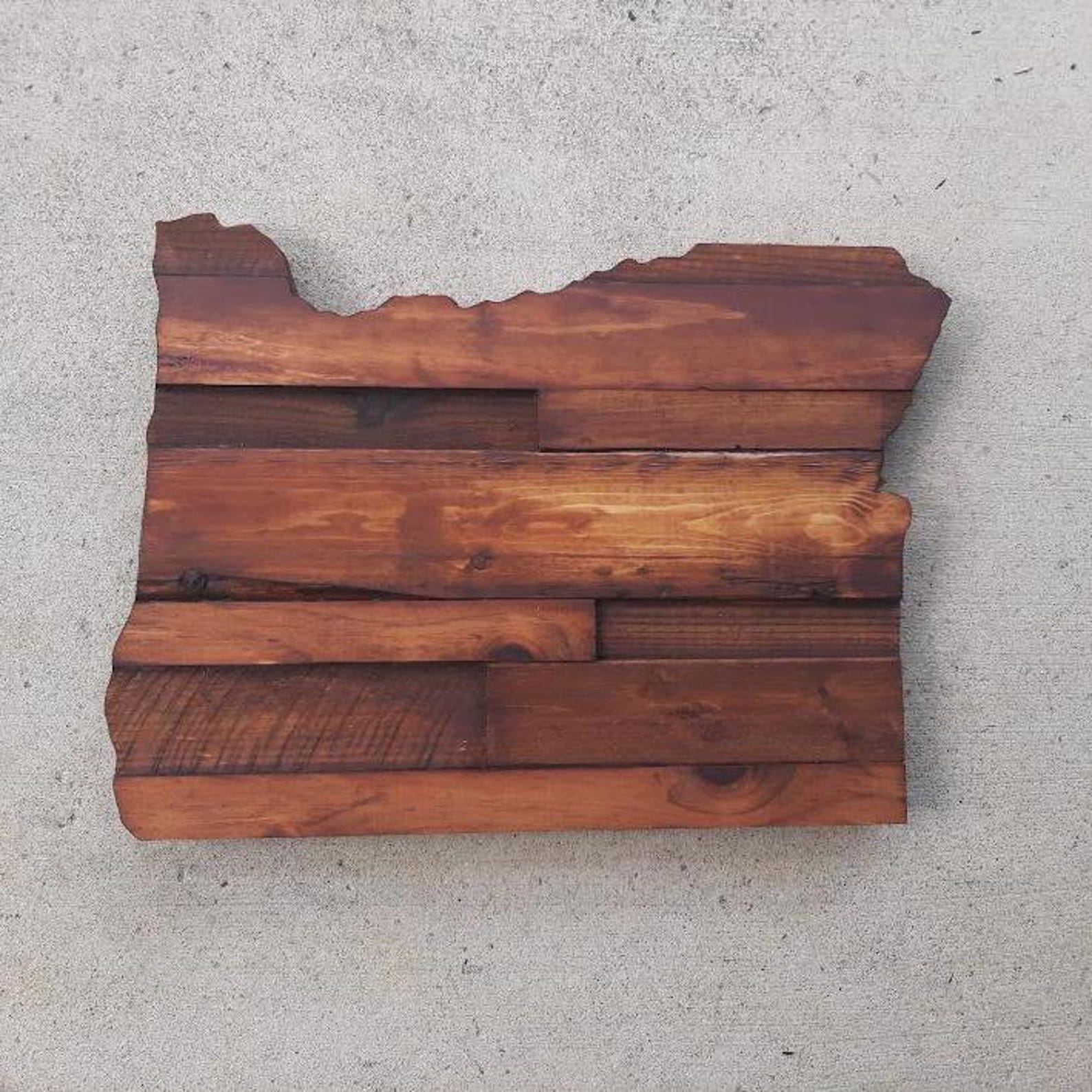 Oregon Wood Sign, Oregon State Sign Wall Art Decor, Large Home State ...